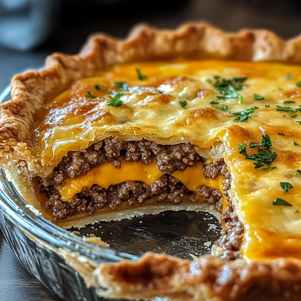 Cheeseburger Pie Recipe | Easy Ground Beef Dinner in 30 Mins