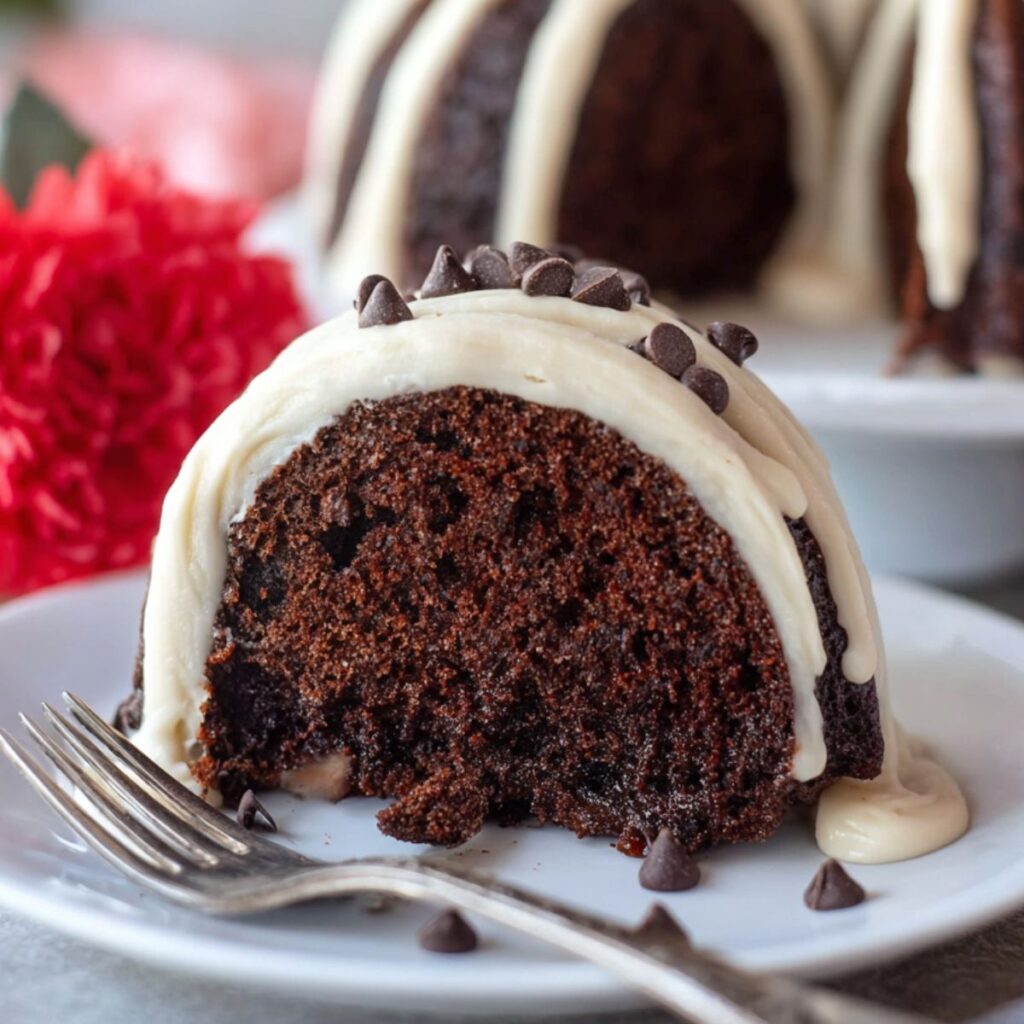 Easy Chocolate Chip Bundt Cake - Moist and Bakery Style