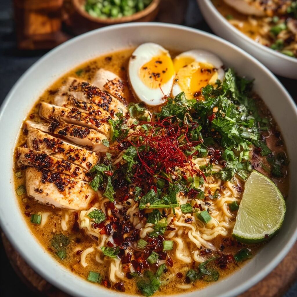 Marry Me Chicken Ramen | Rich Garlic Parmesan Broth