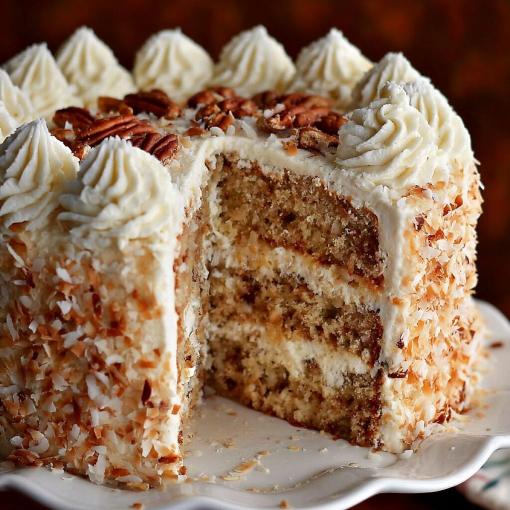 Easy German Bavarian Cream Cake