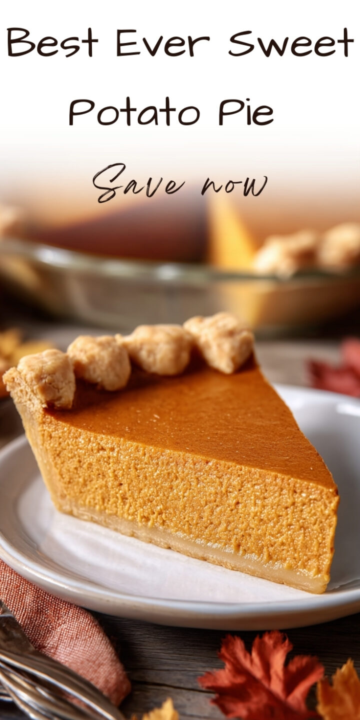 Sweet Potato Pie - Easy Traditional Thanksgiving Recipe